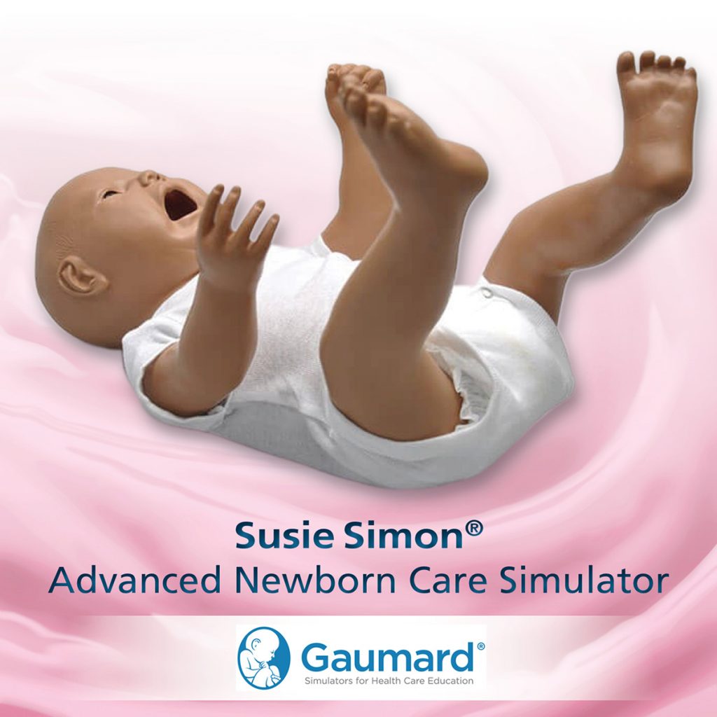 SUSIE and SIMON Newborn Advanced Care Simulator – Prática Brasil